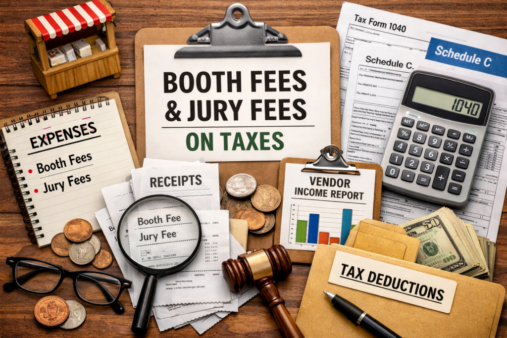 How Vendors Should Categorize Booth Fees and Jury Fees on Their Taxes ...
